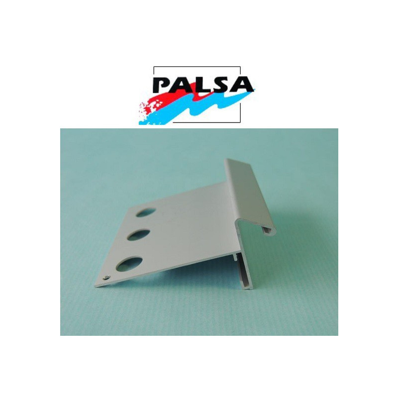PERFIL VIERTEAGUAS ALUMINIO ANODIZADO